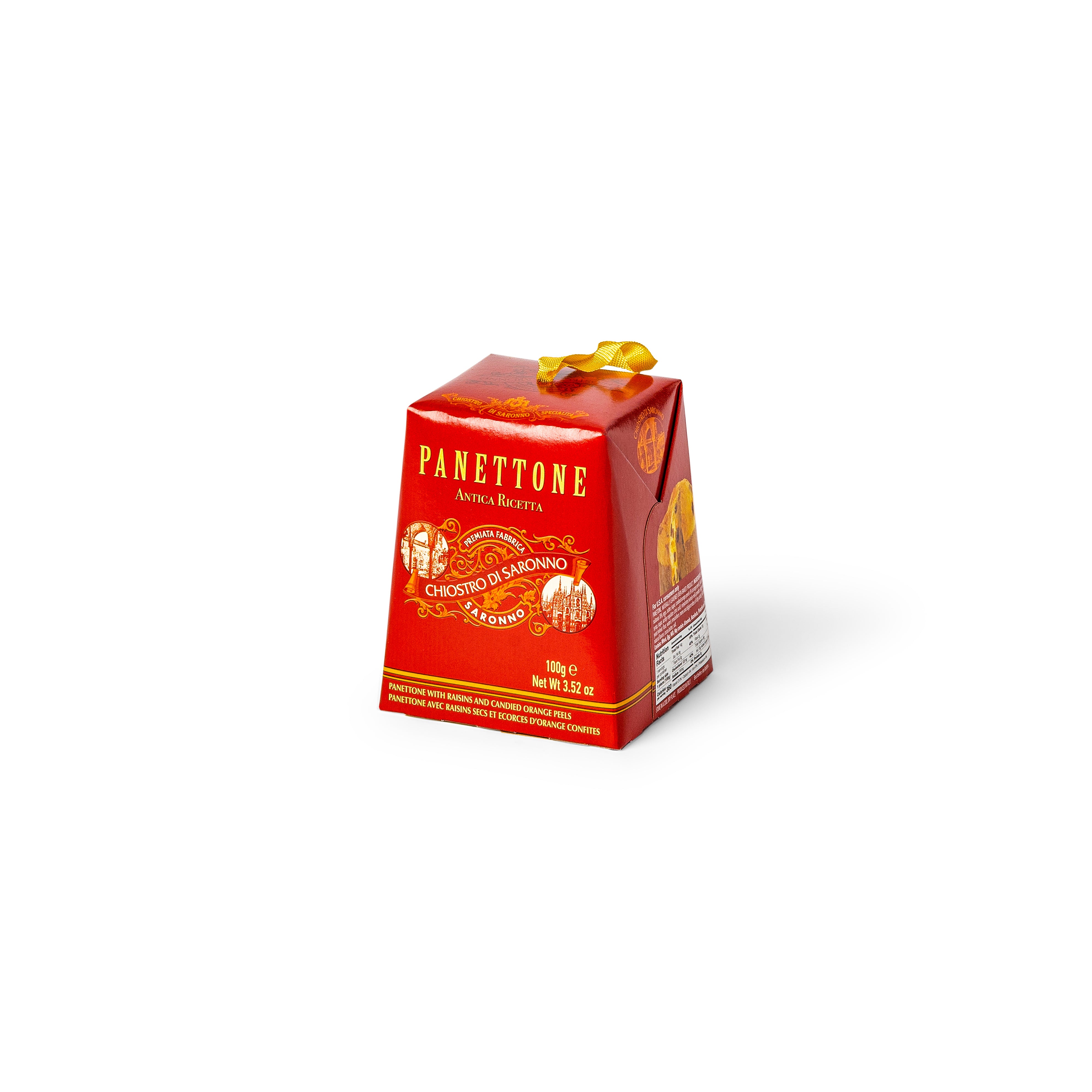 Mini Panettone Classico Elegance Box 100g | Chiostro di Saronno