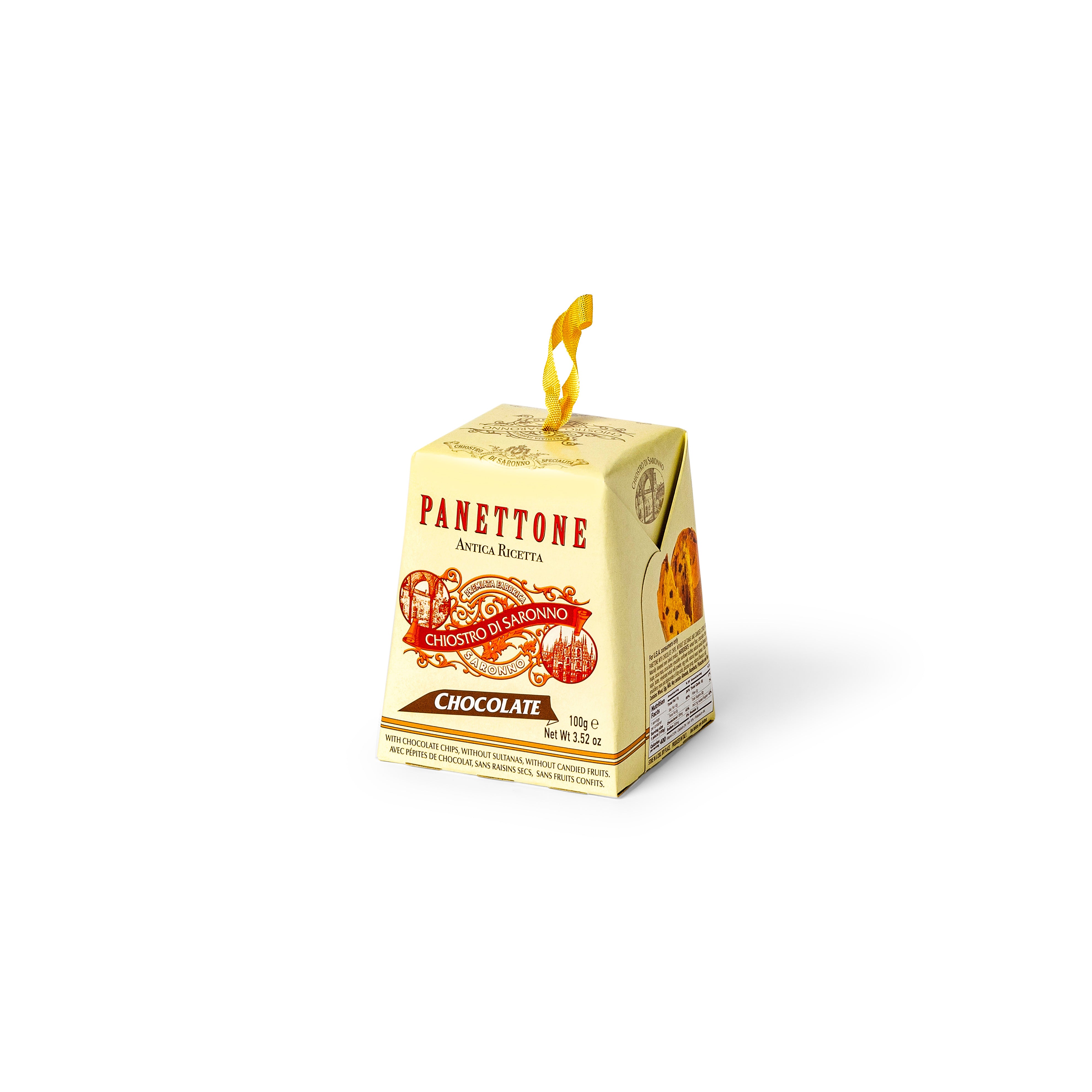 Mini Panettone al Cioccolato Elegance Box | Chiostro di Saronno
