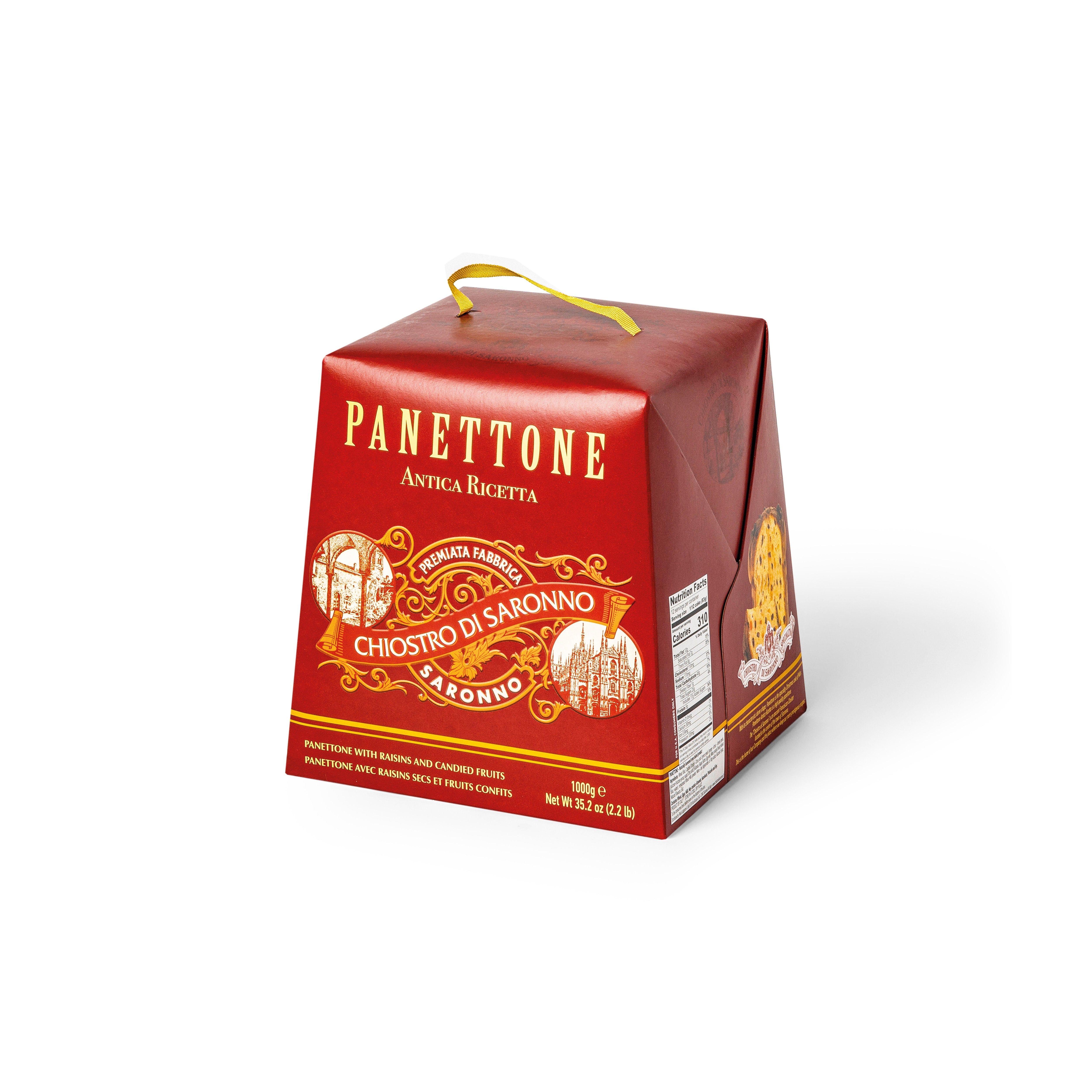 Panettone Classico Elegance Box 1kg | Chiostro di Saronno